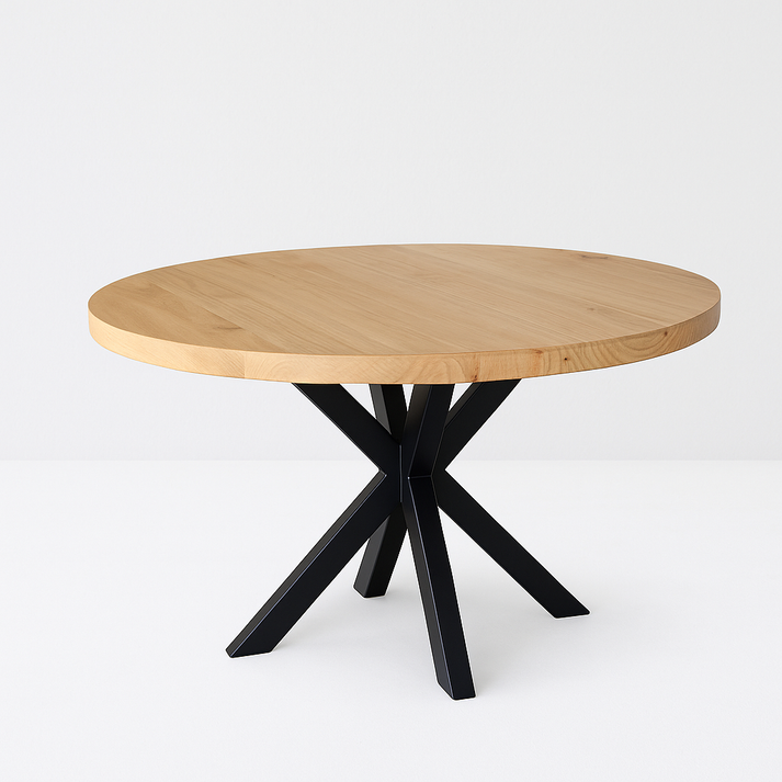 Mesa de comedor Teicer – Vintage Industrial